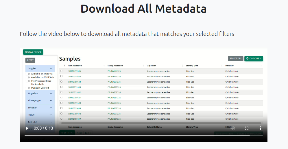 RiboSeq.Org - Tutorials