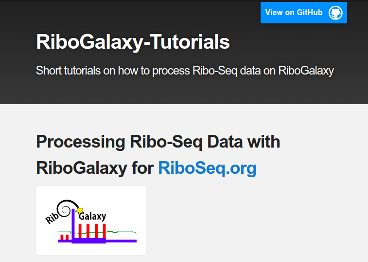 RiboSeq.Org - Tutorials